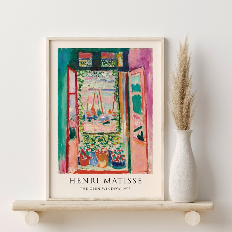 Henri Matisse Print, Exhibition Poster, Printable Wall Art, Digital ...