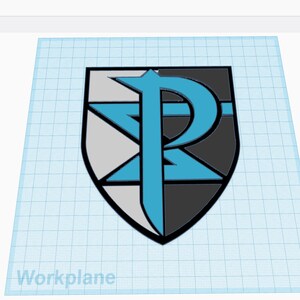 3D Printed Team Plasma Logo - Etsy