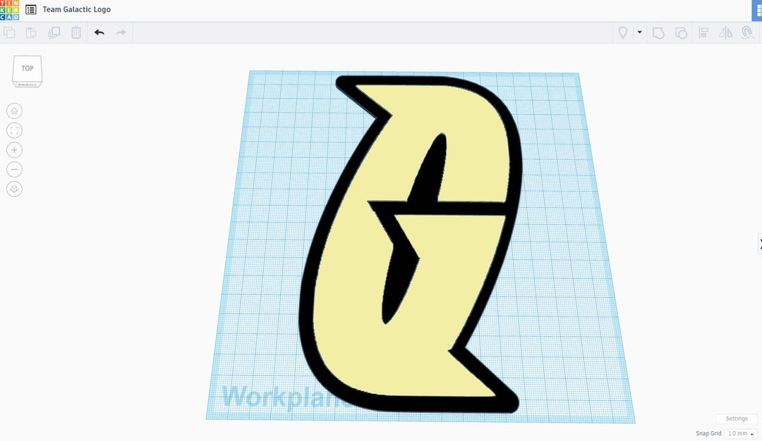 3D Printed Team Galactic Logo - Etsy