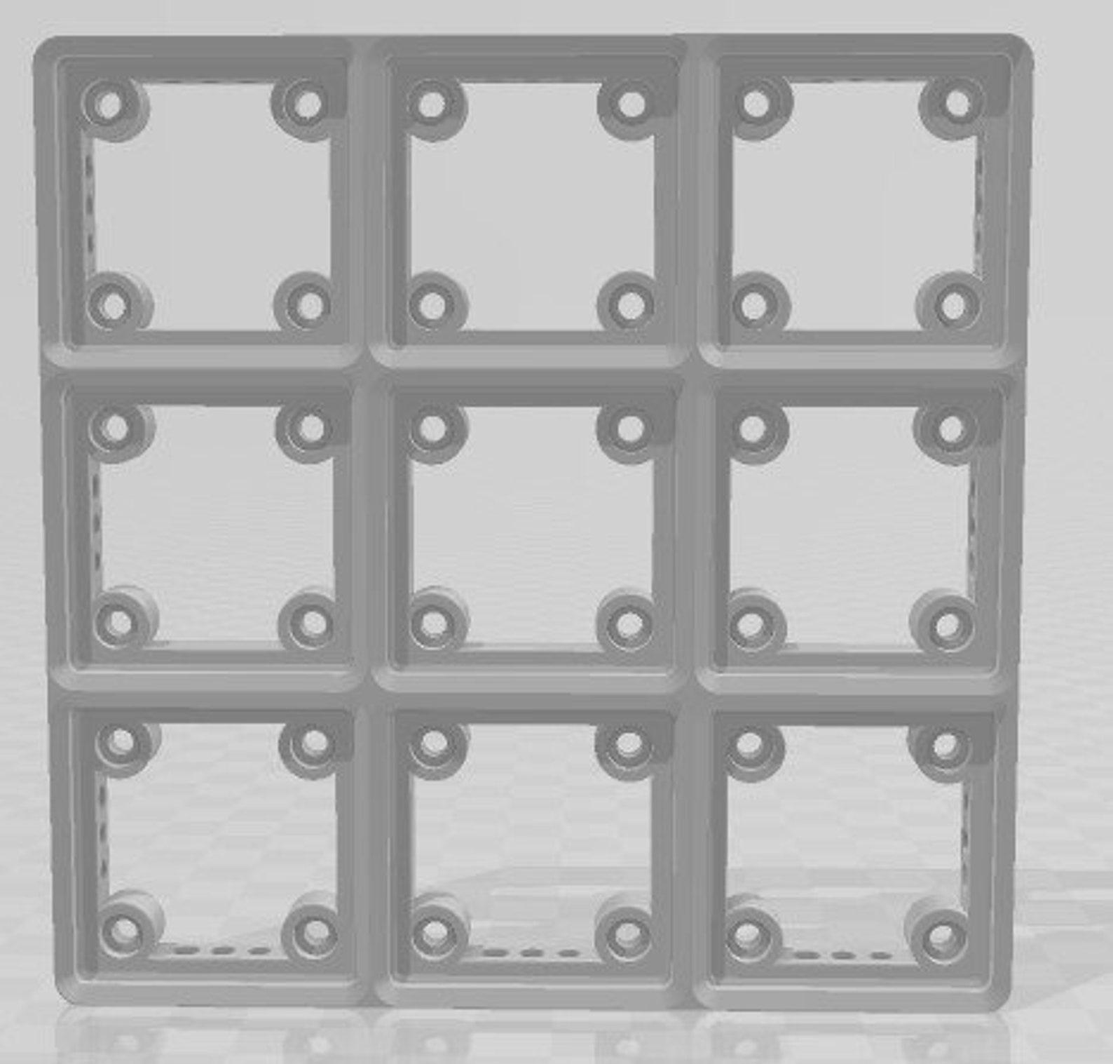 3D Printed Gridfinity Screw Together Baseplate - Etsy