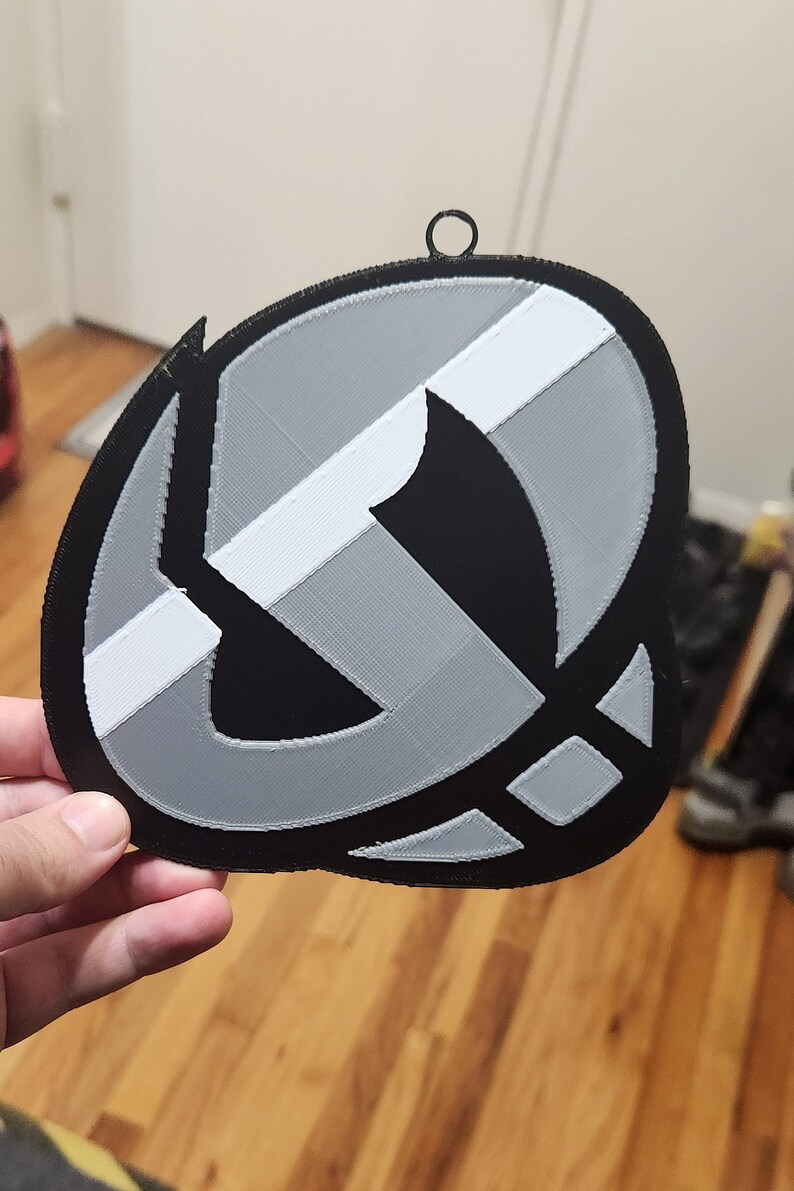 3D Printed Team Skull Logo - Etsy
