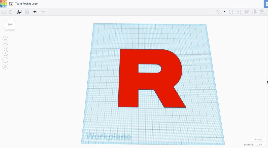 ETL02 3D Printed Team Rocket Logo - Etsy
