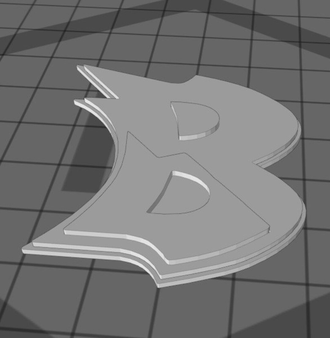 3D Printed Team Break Logo - Etsy