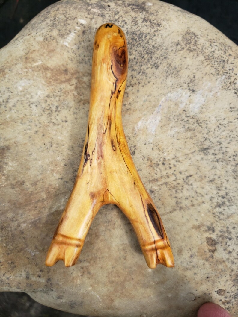 Spalted Maple Tube Shooter Natural Fork Slingshot / Catapult - Etsy