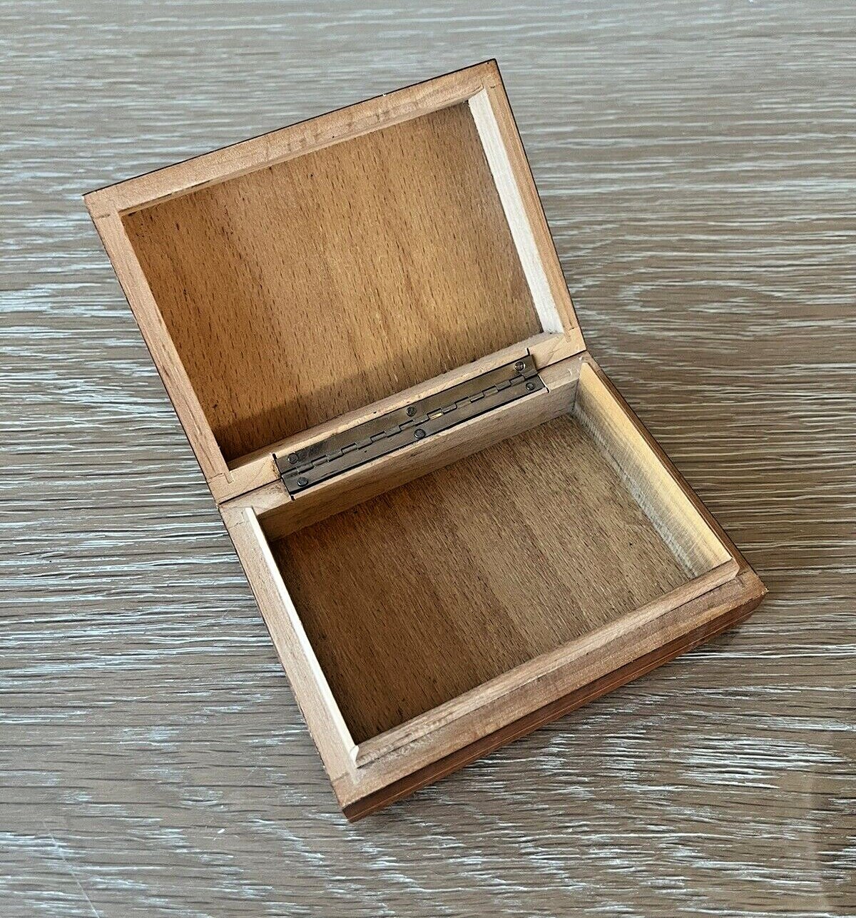 Vintage Italian Handcrafted Wooden Inlay Trinket Box 5 X 3.75 X 1.5 - Etsy