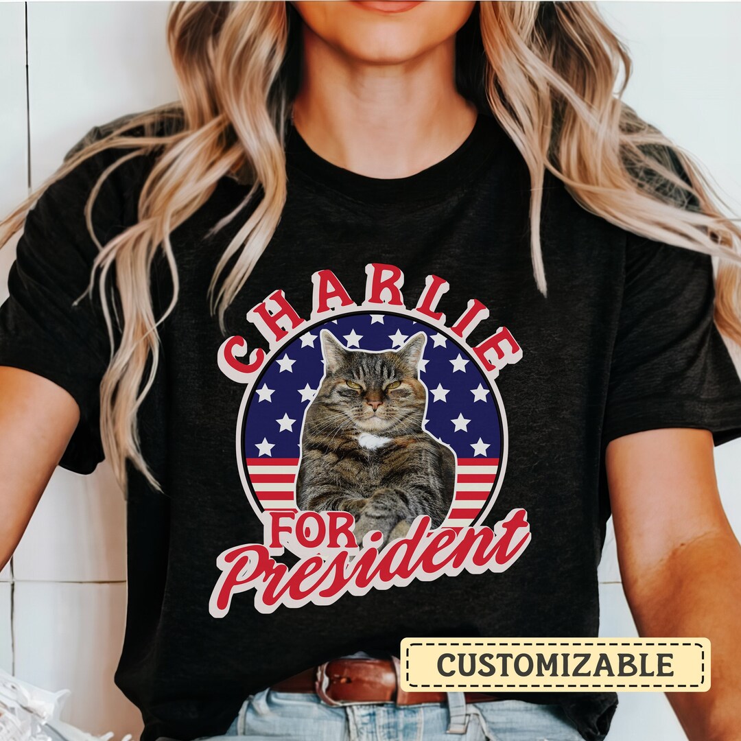 Custom Photo Election Shirt Funny Customizable Presidential Election ...