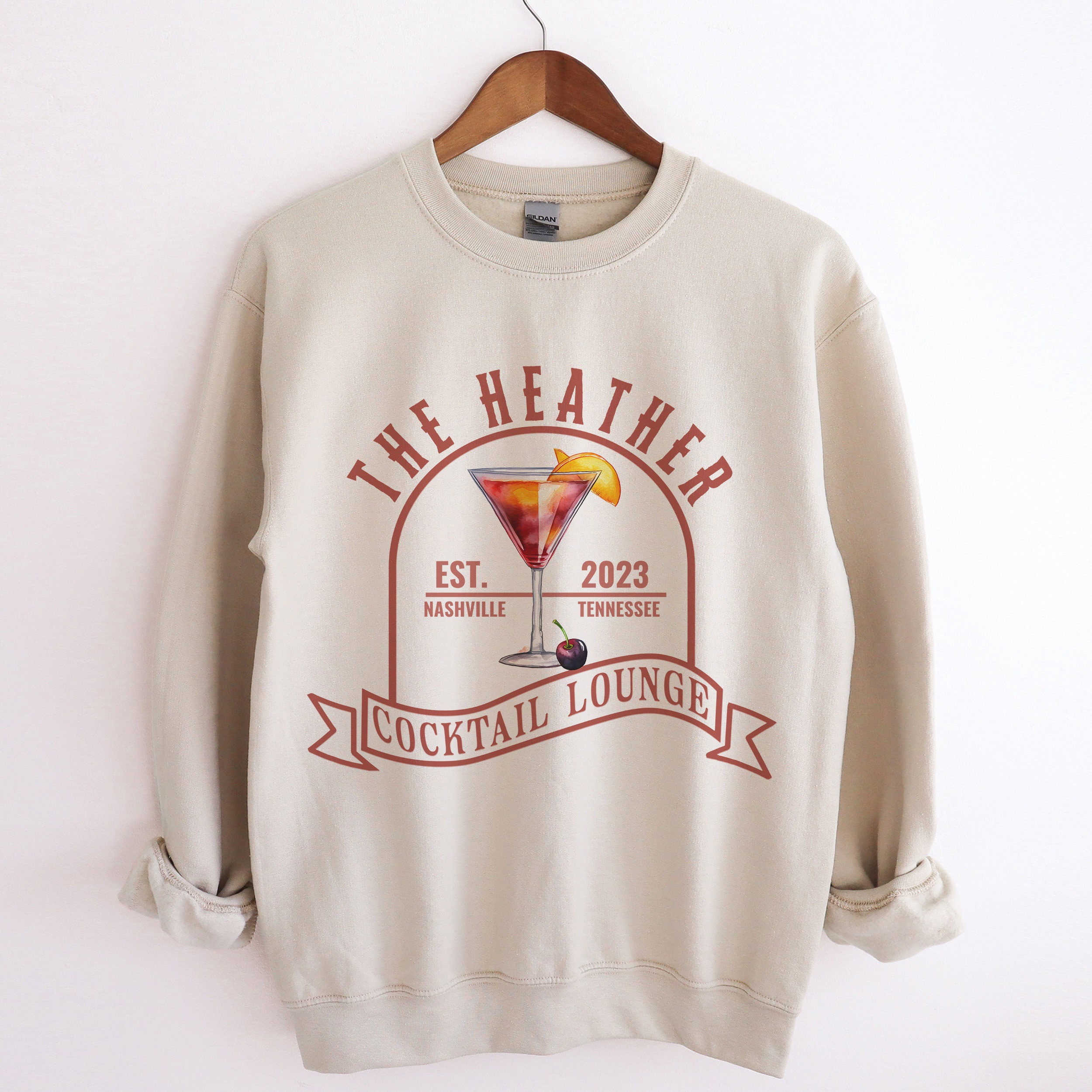 Custom Cocktail Bachelorette Party Sweatshirt Luxury Social Club ...