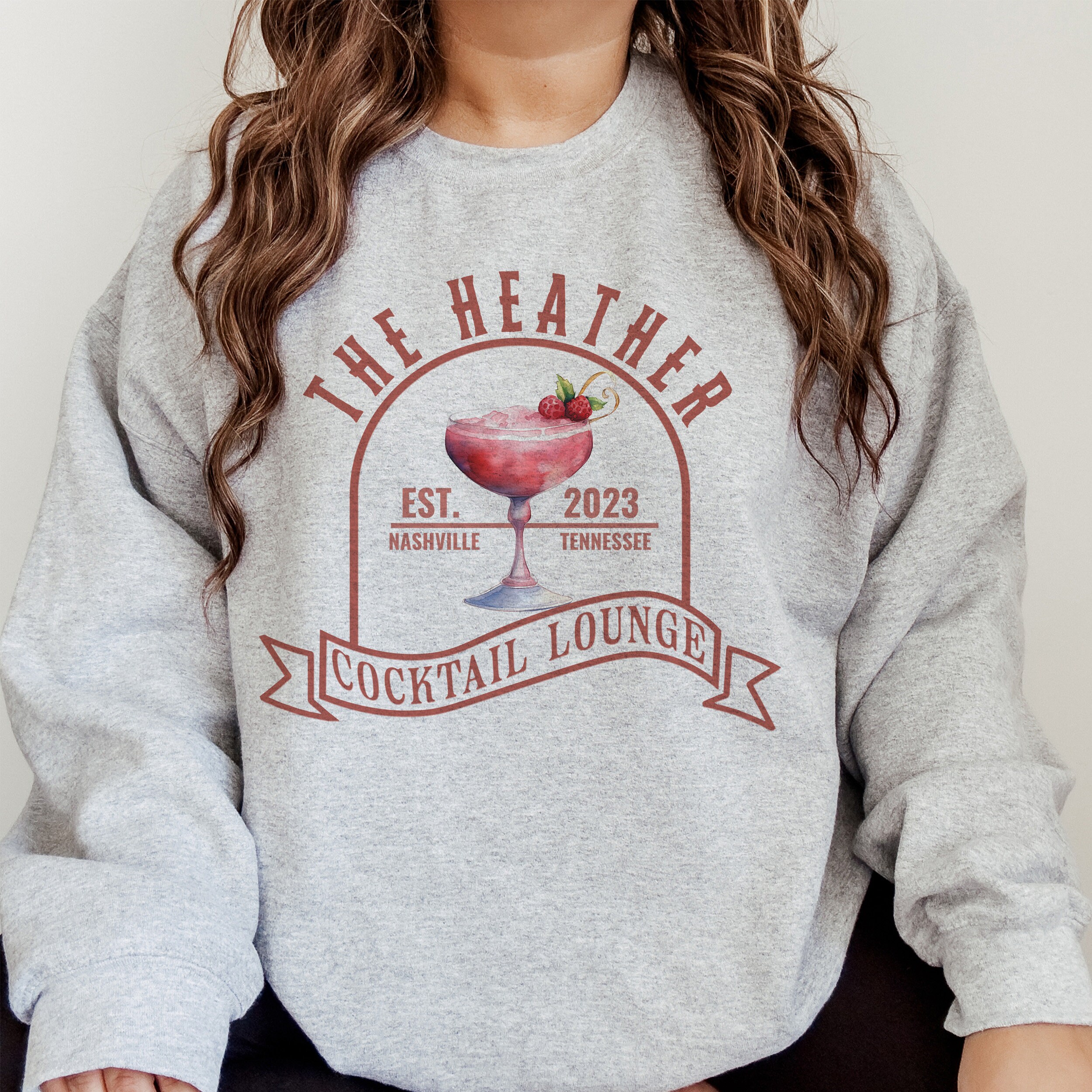 Custom Cocktail Bachelorette Party Sweatshirt Luxury Social Club ...