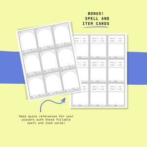 Dnd DM Printable Bundle: RPG Campaign Tools (digital Download) - Etsy