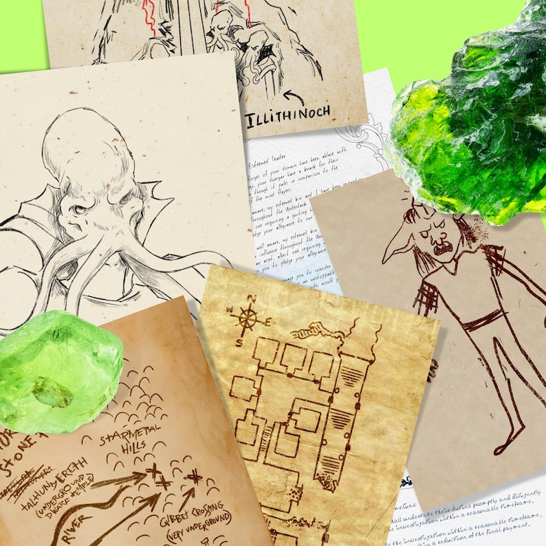 Phandelver D&D Handouts Bundle: Shattered Obelisk RPG Assets (digital ...