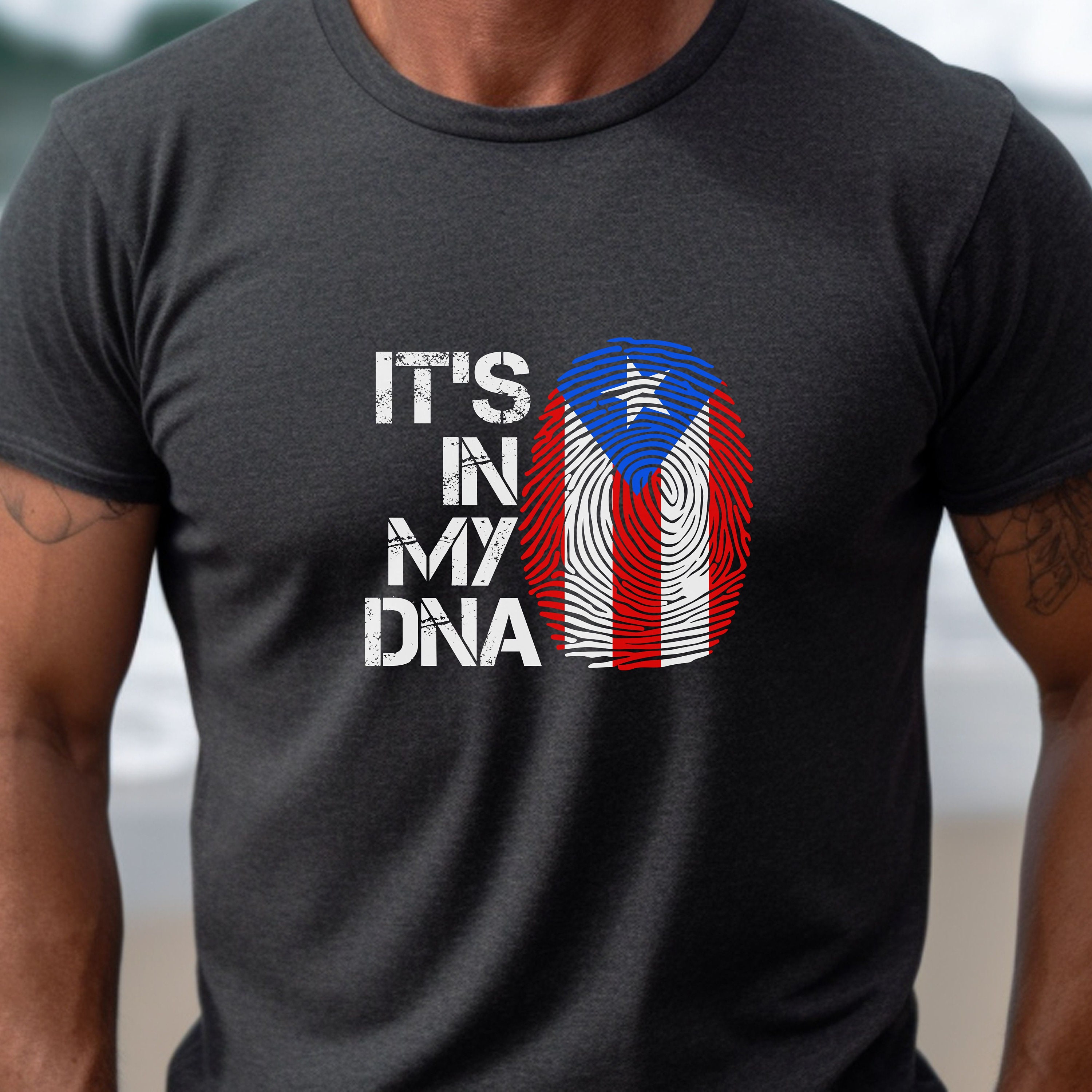 It's in My DNA Boricua Shirt | Puerto Rico T Shirt| Latino AF Shirt | Puerto Rico Flag T-shirt ...