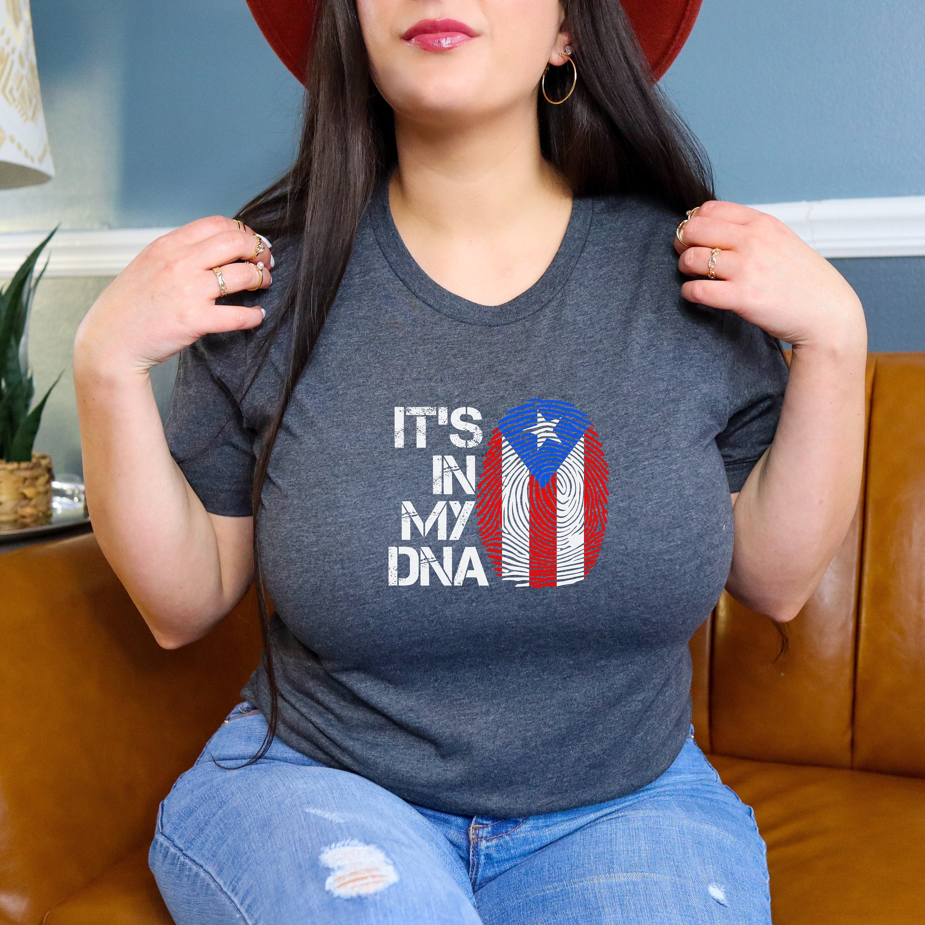 It's in My DNA Boricua Shirt | Puerto Rico T Shirt| Latino AF Shirt ...