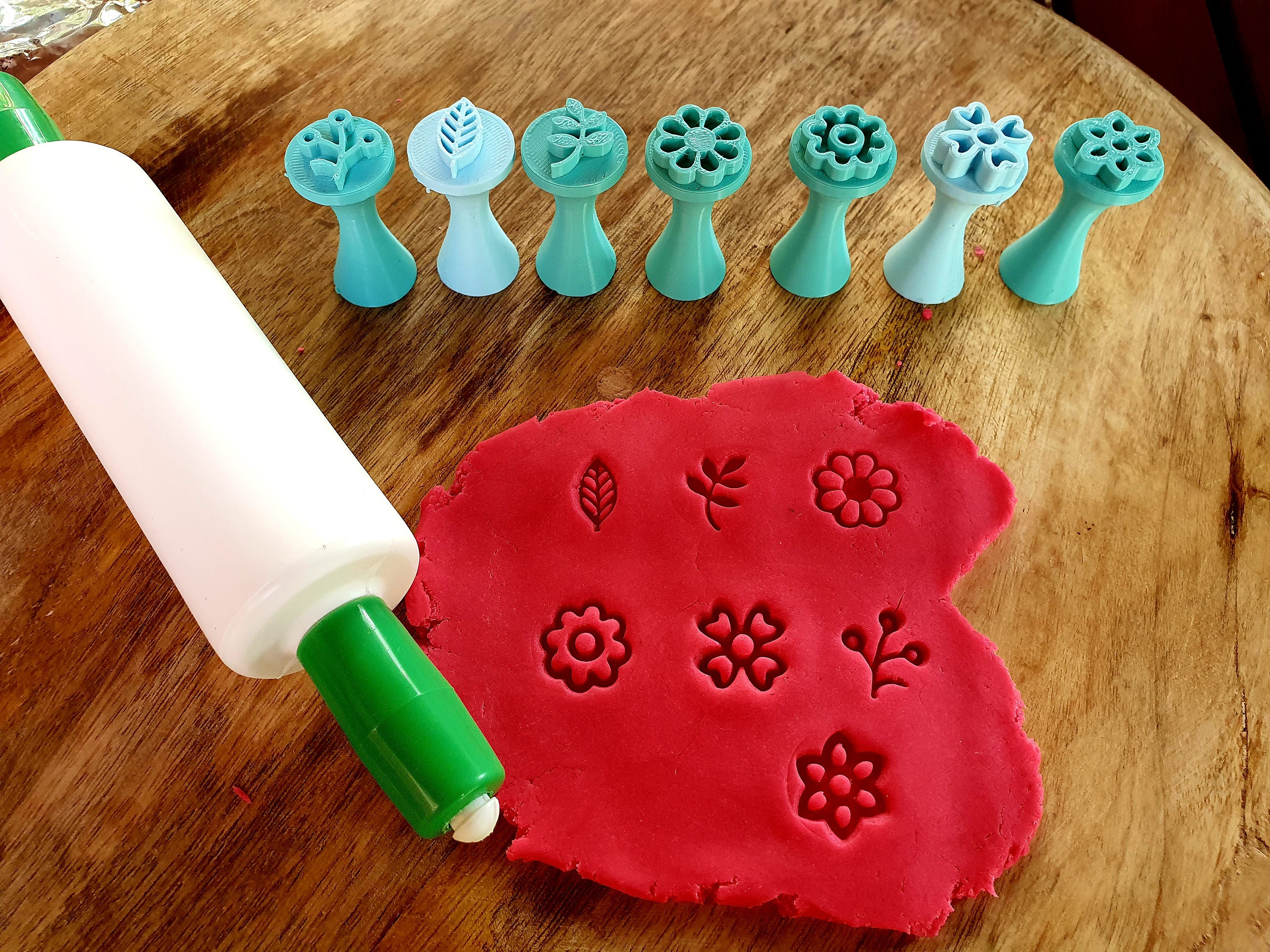 Polymer Clay Stamp Pottery Stamp Embossing Tools Pottery - Etsy