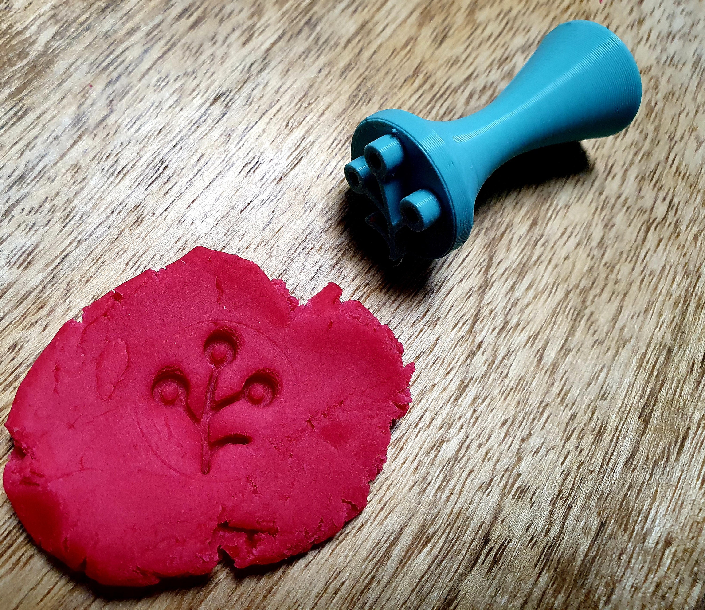 Polymer Clay Stamp Pottery Stamp Embossing Tools Pottery - Etsy