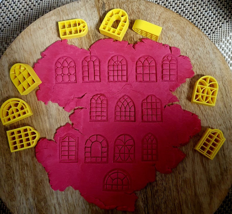 13 Windows, Stl Files for 3d Printer, Polymer Clay Tool, Pottery Tool ...