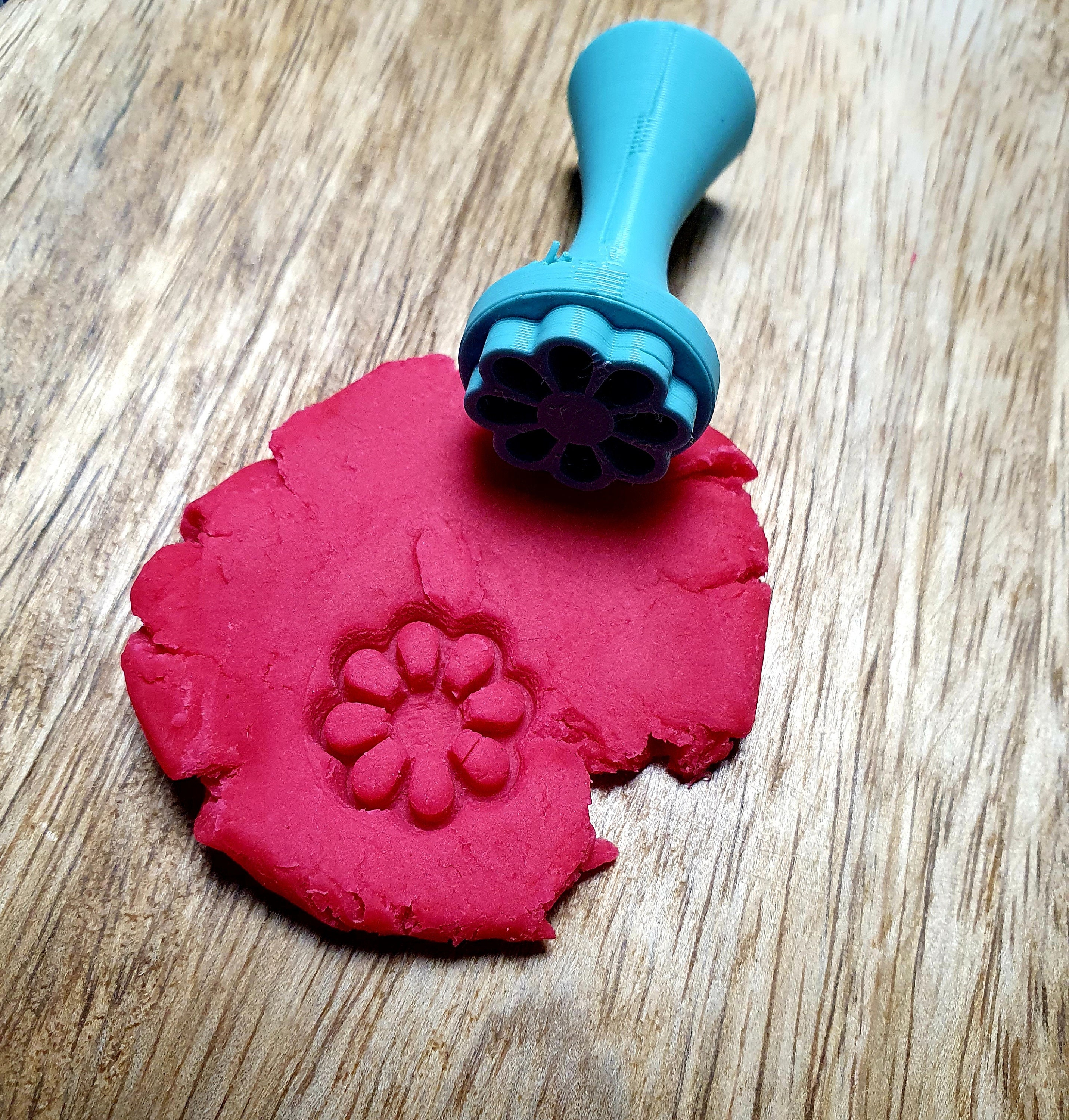 Polymer Clay Stamp Pottery Stamp Embossing Tools Pottery - Etsy