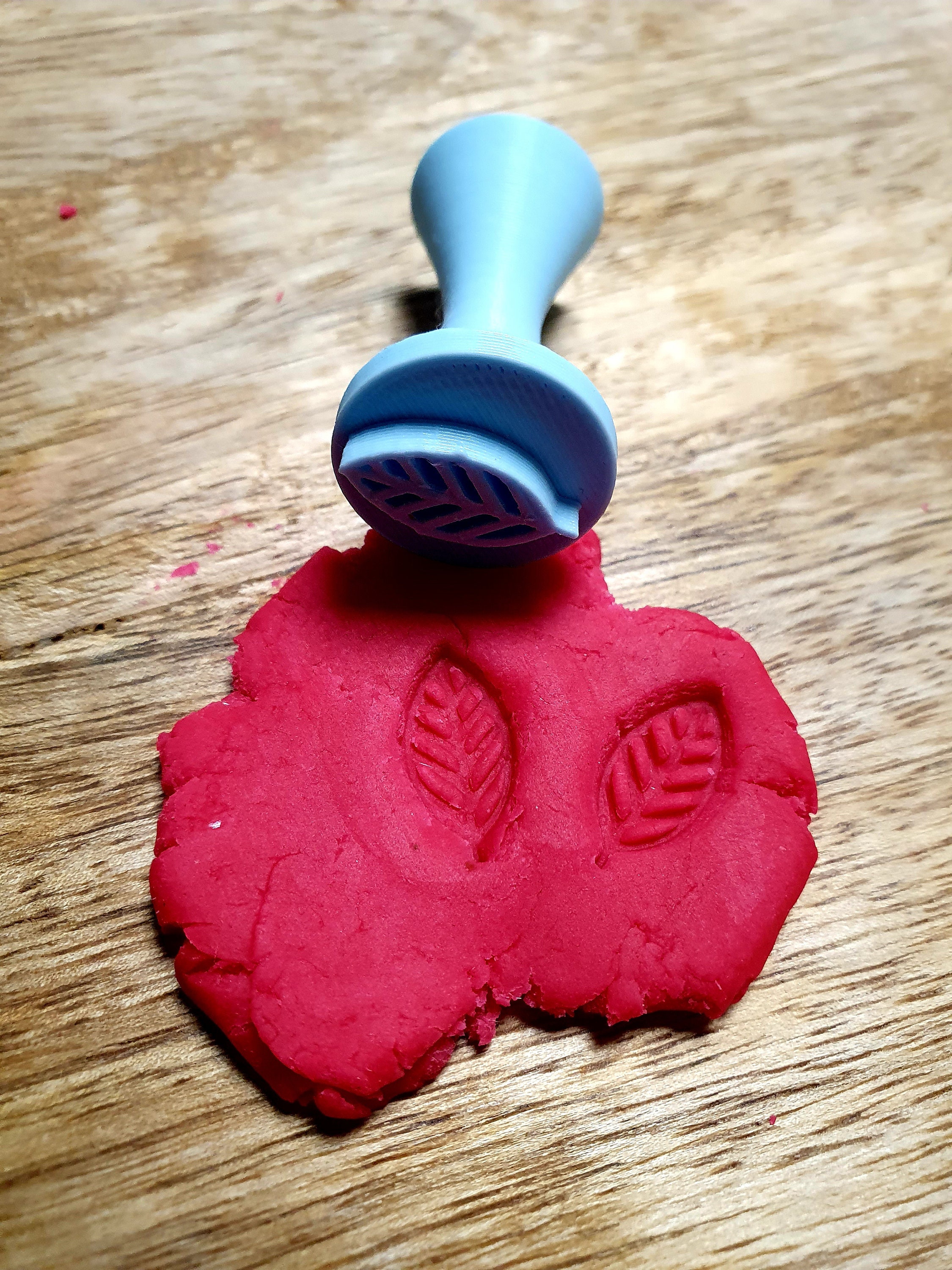 Polymer Clay Stamp Pottery Stamp Embossing Tools Pottery - Etsy