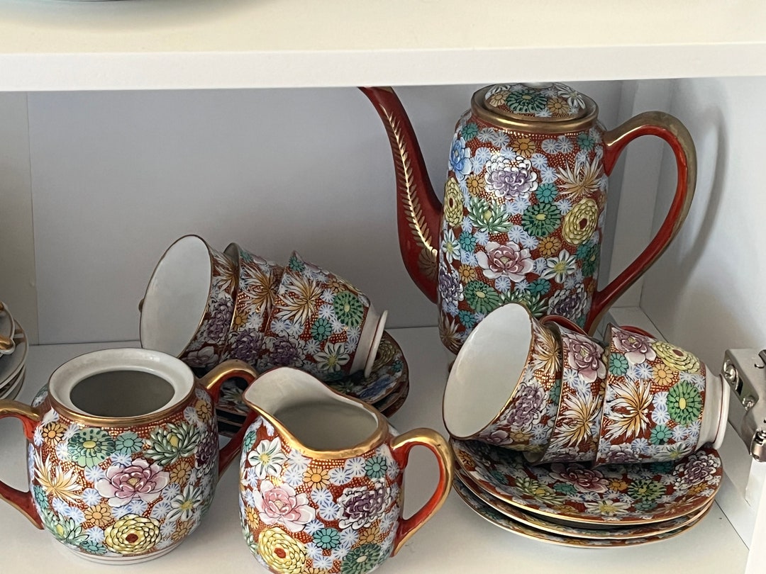 Vintage China Coffee Set Korean War Era - Etsy