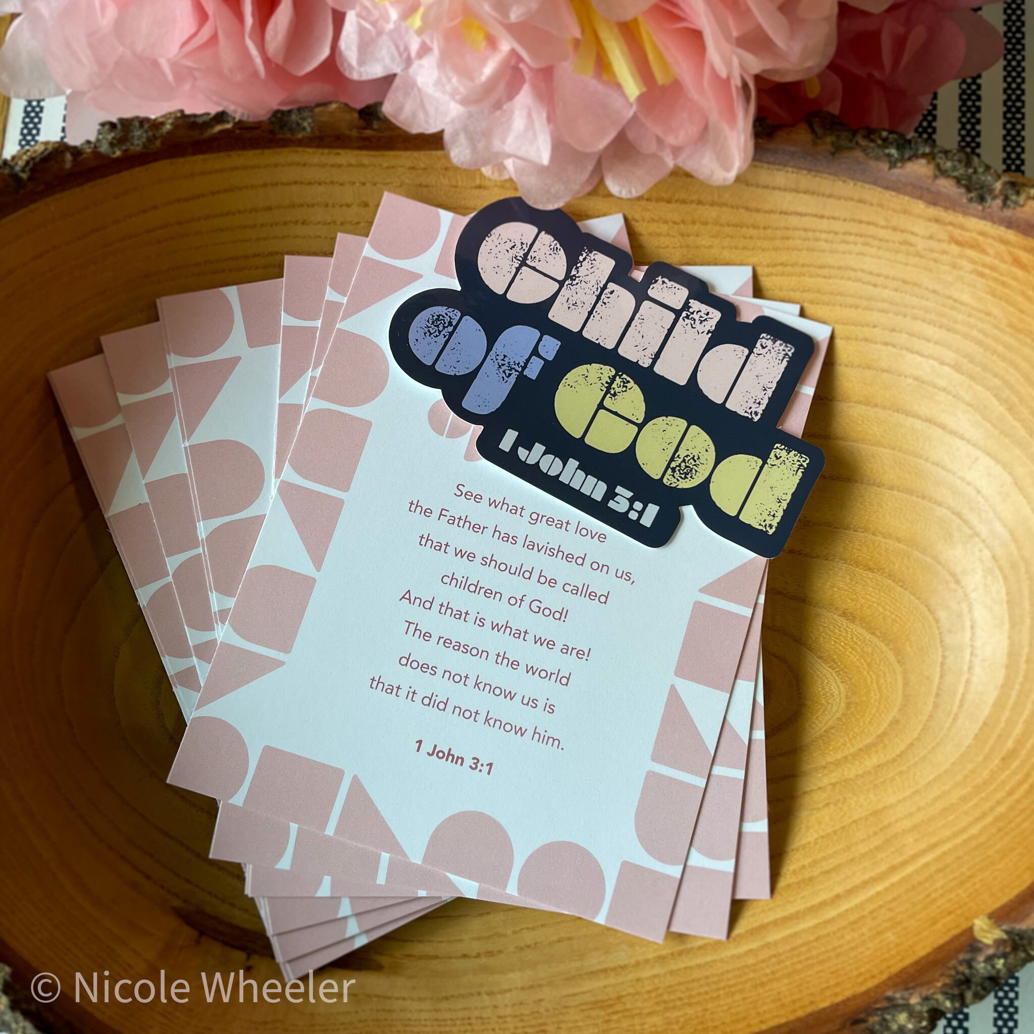 Child of God Inspirational Widow and Mirror Static Cling - Daily ...