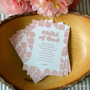Child of God Inspirational Widow and Mirror Static Cling - Daily ...