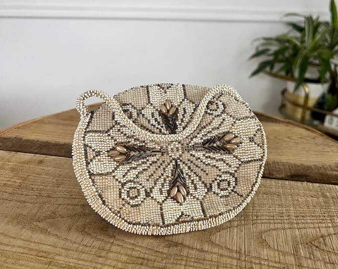 Shell Cowrie Embellished Boho Clutch With Beaded Embroidery Fringes ...