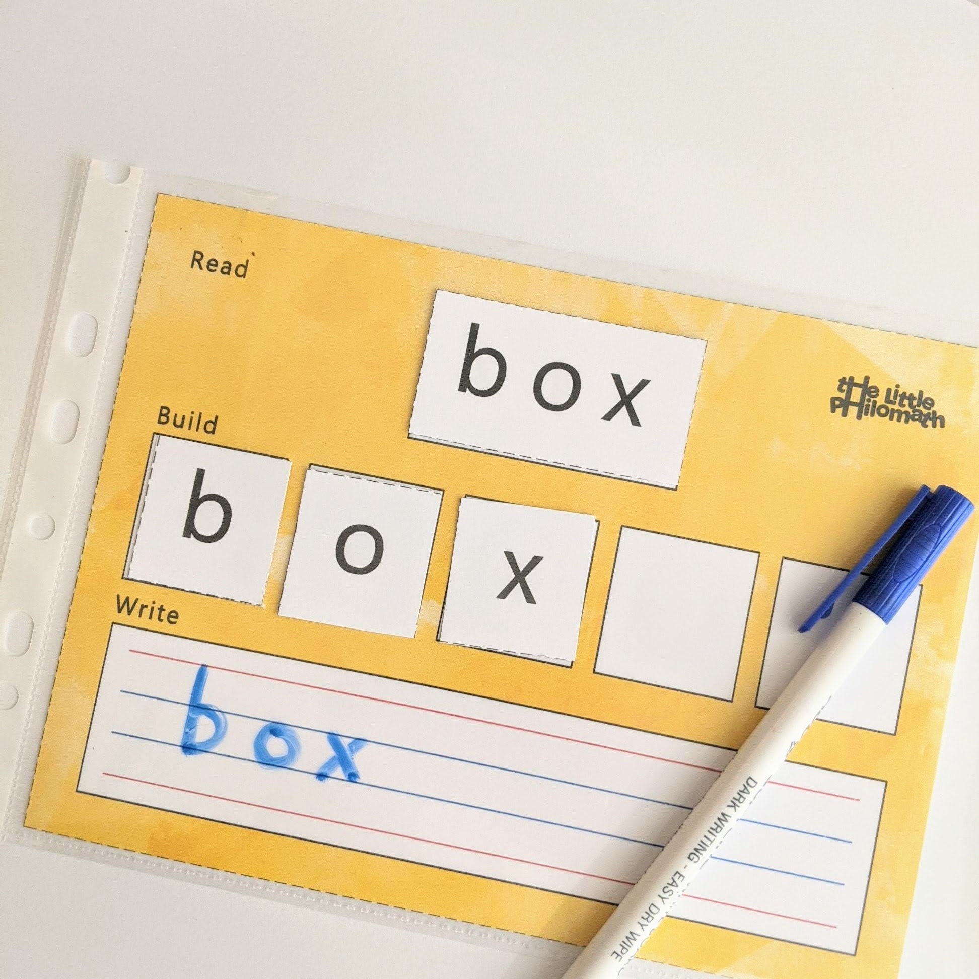 Word Builder Printable - Etsy