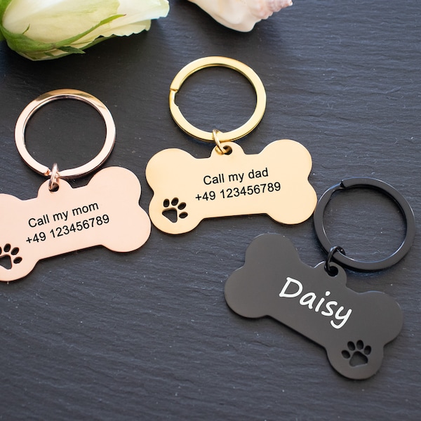 Engraved Pet Tag - Etsy