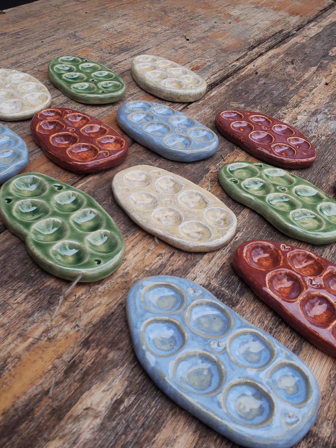 Handmade Ceramic Paint Pallet - Made to Order - Etsy
