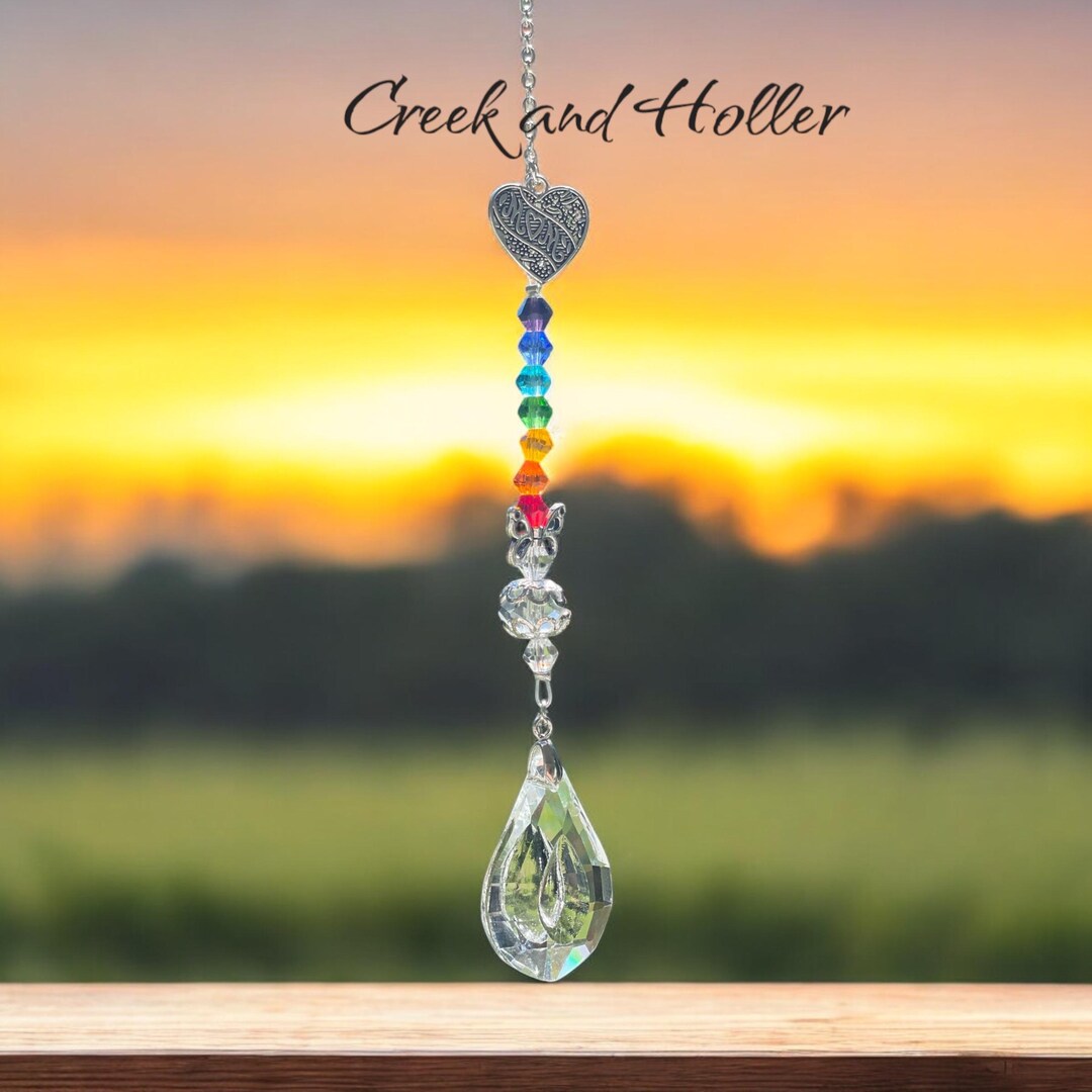 Personalized Mom Rainbow Suncatcher, Loss of Mom Sympathy Gift ...