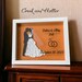 Wedding Shadow Box, Personalized Wedding Gift, Bridal Shower Present ...