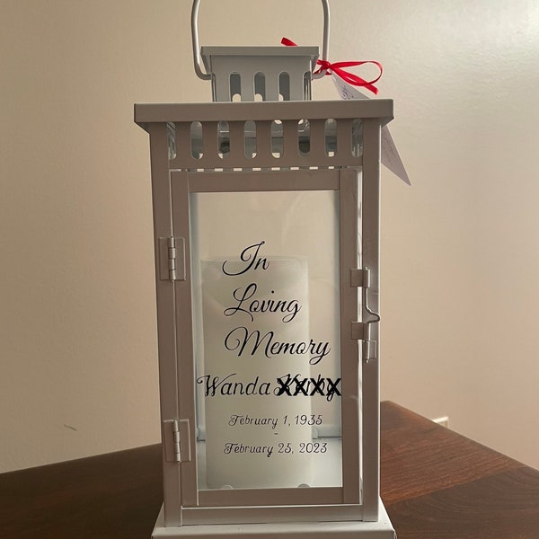 Personalized Gift Lantern - Etsy