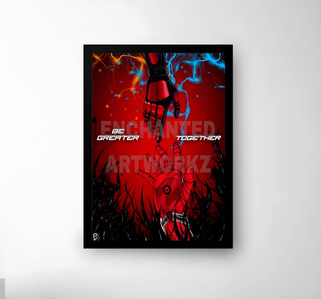 Marvel's Spider-man 2 PS5 Poster Digital Print - Etsy