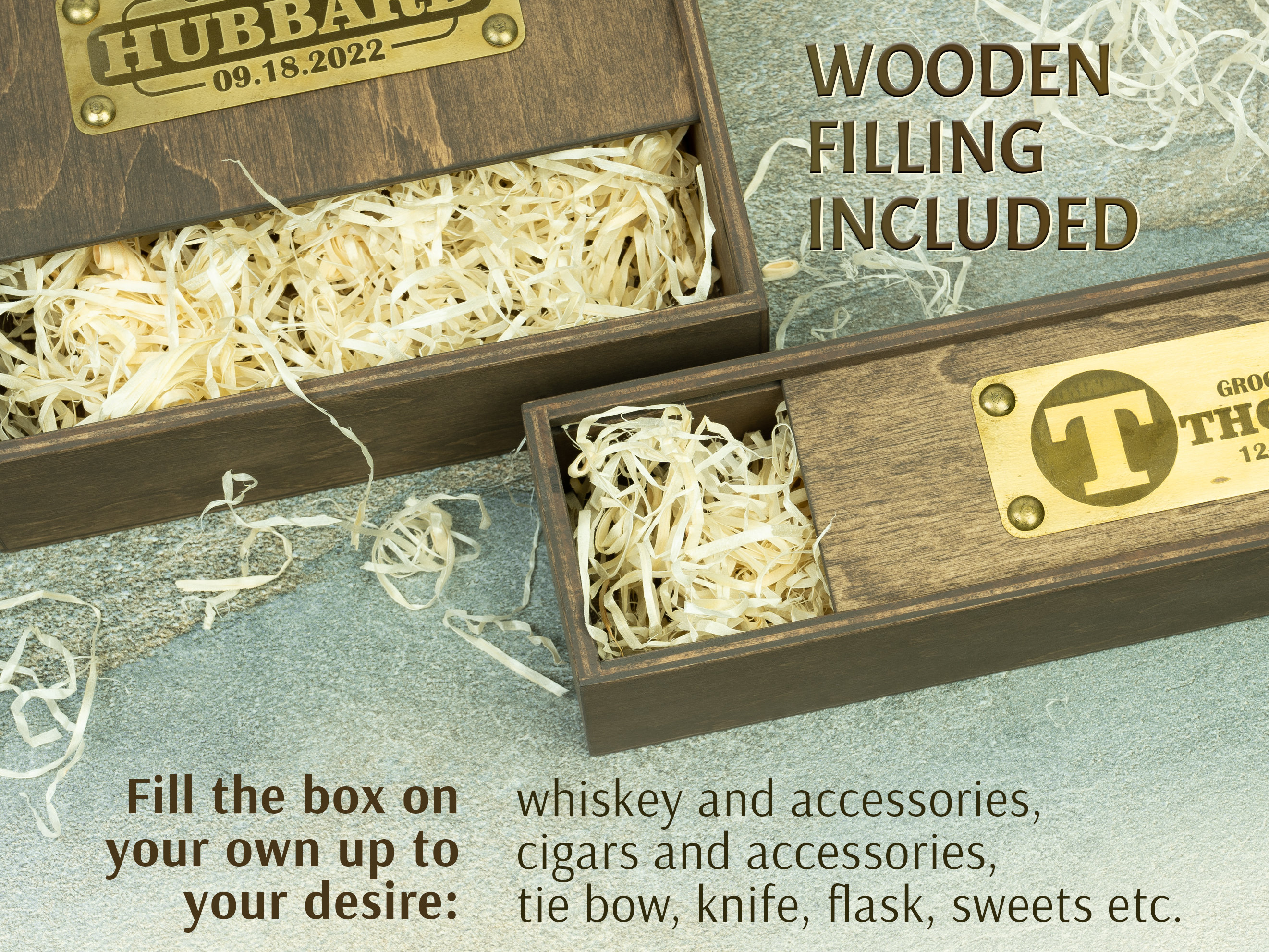 Personalized Groomsmen Proposal Box: Engraved Wood Gift - Etsy