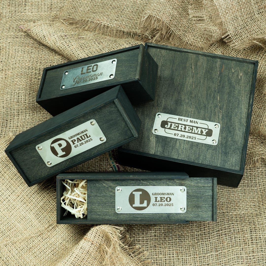 Custom Cigar Box, Keepsake Memory Box, Personalized Wooden Box, Wedding ...