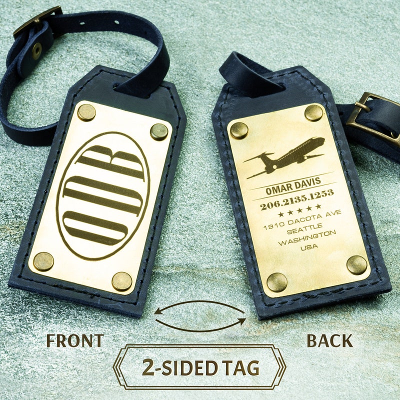 Personalized Luggage Texts - Etsy