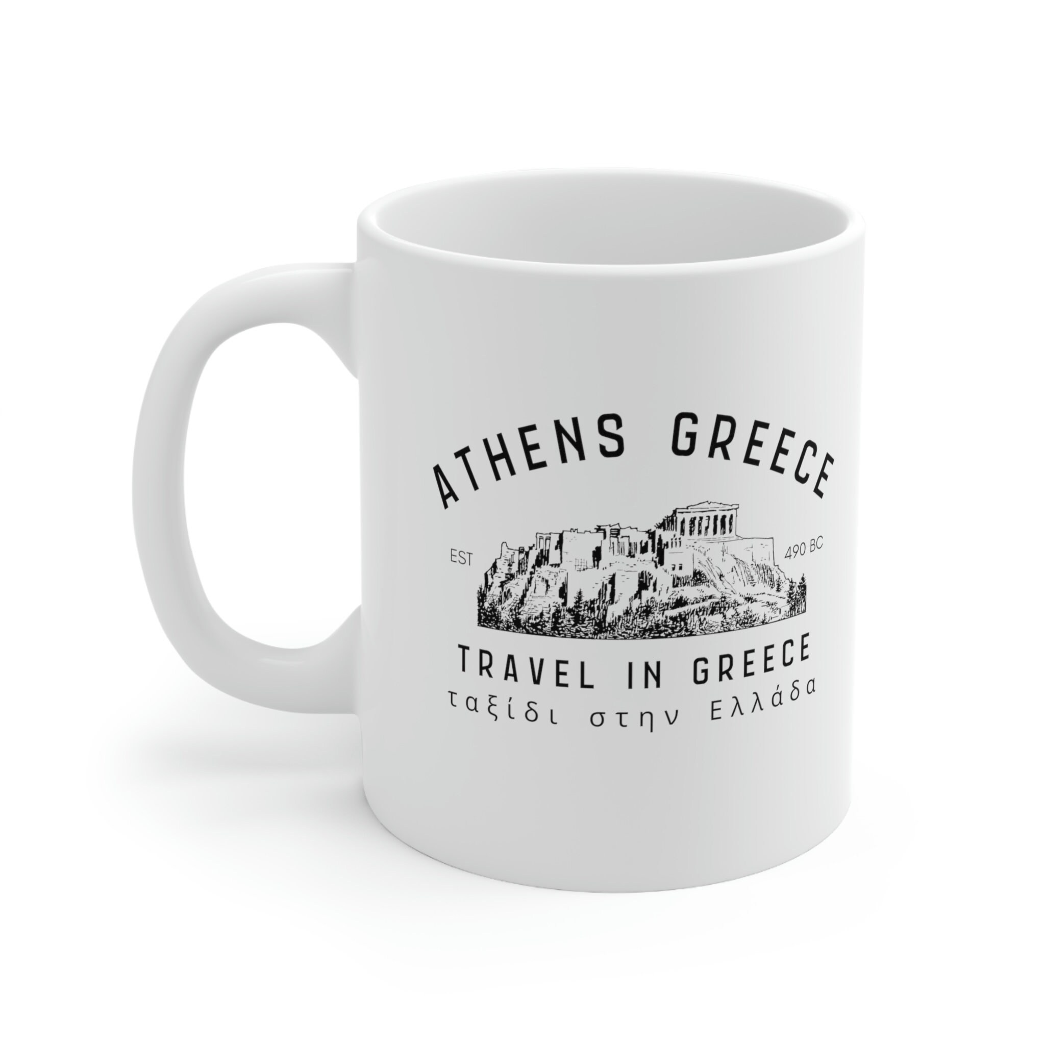 Athens Greece Mug, Acropolis of Athens Parthenon Acropolis of Greece ...