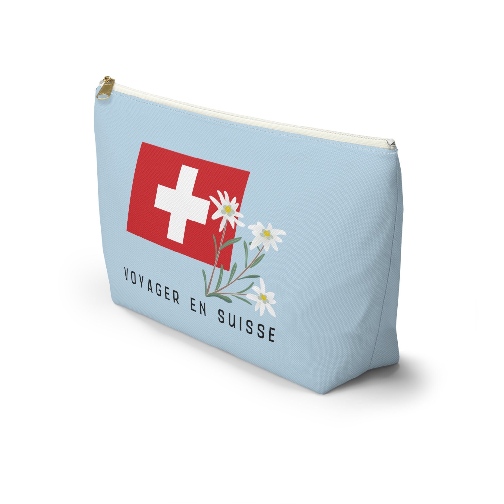 Switzerland Accessory Pouch, Swiss Alps Travel Gift, Switzerland Travel ...