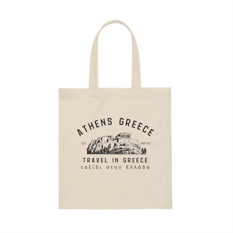 Athens Greece Tote Bag, Acropolis of Athens, Parthenon Acropolis of ...