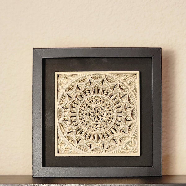 Square Mandala - Etsy