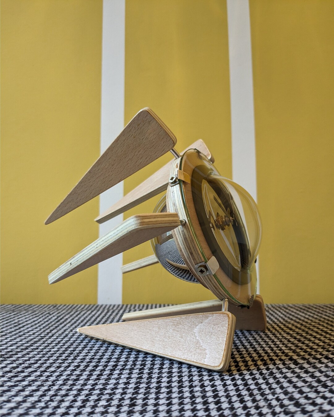 Sputnik Mid Century Modern Mantle Clock - Etsy