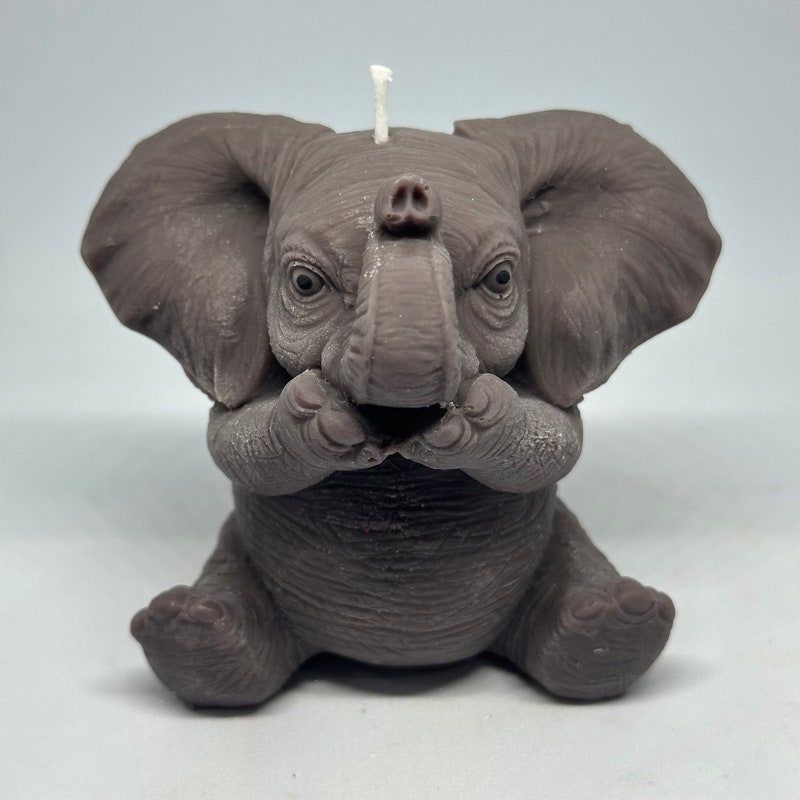 Elephant Candle - Etsy