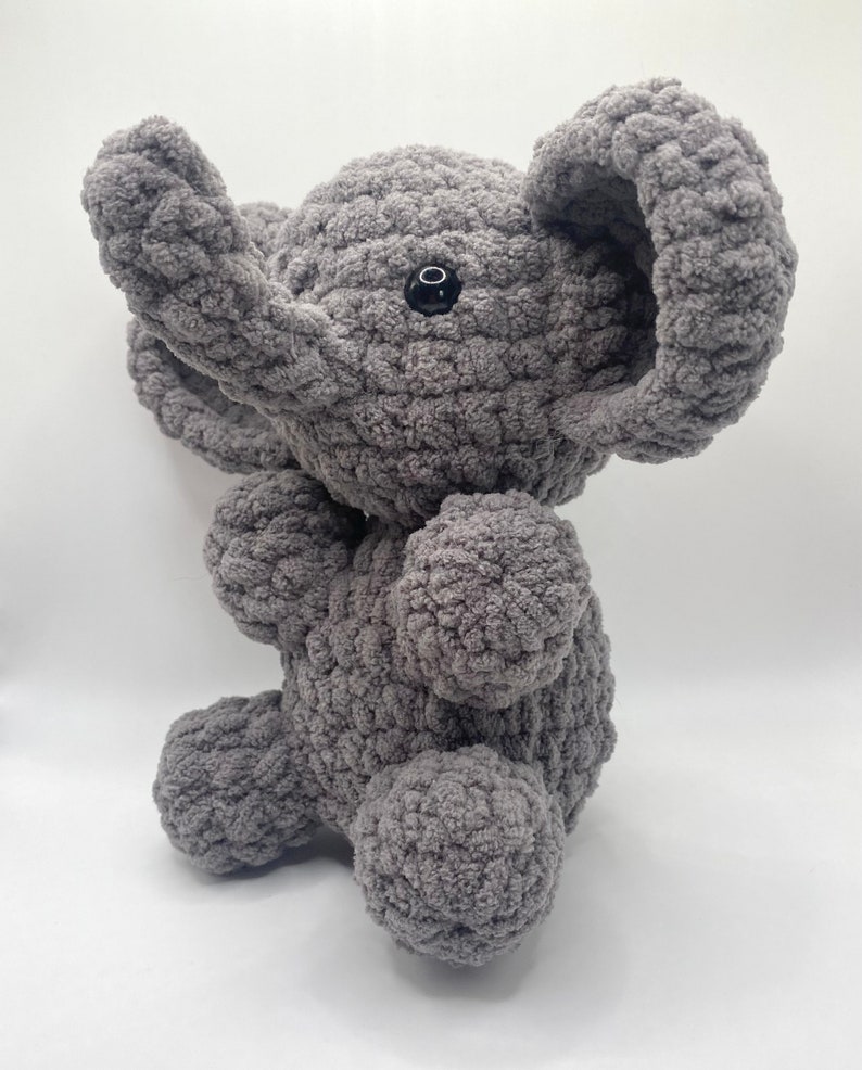 Chunky Elephant Crochet Pattern Digital Crochet Pattern - Etsy