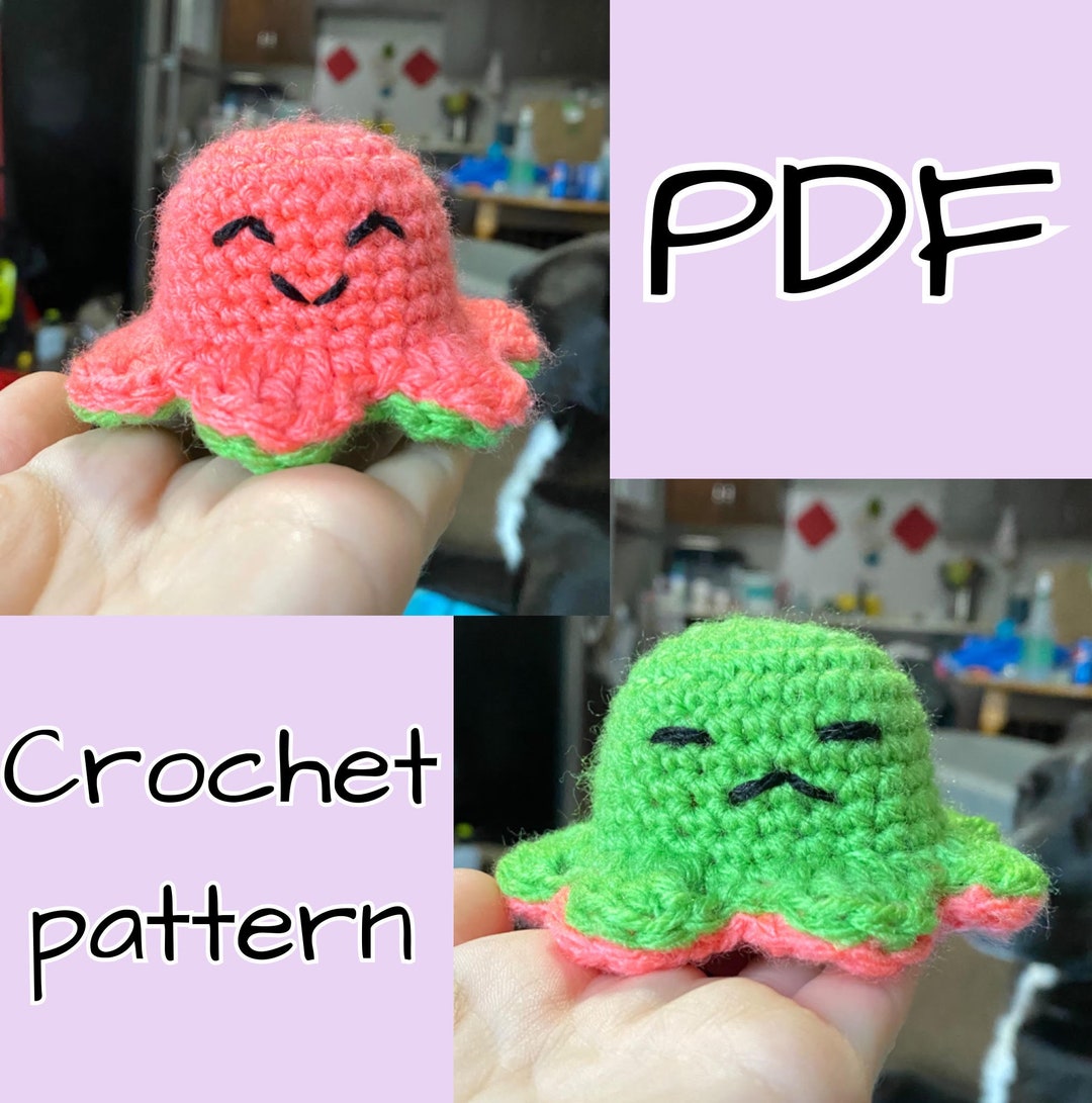 Reversible Octopus Crochet Pattern, Easy Crochet Toy Pattern - Etsy