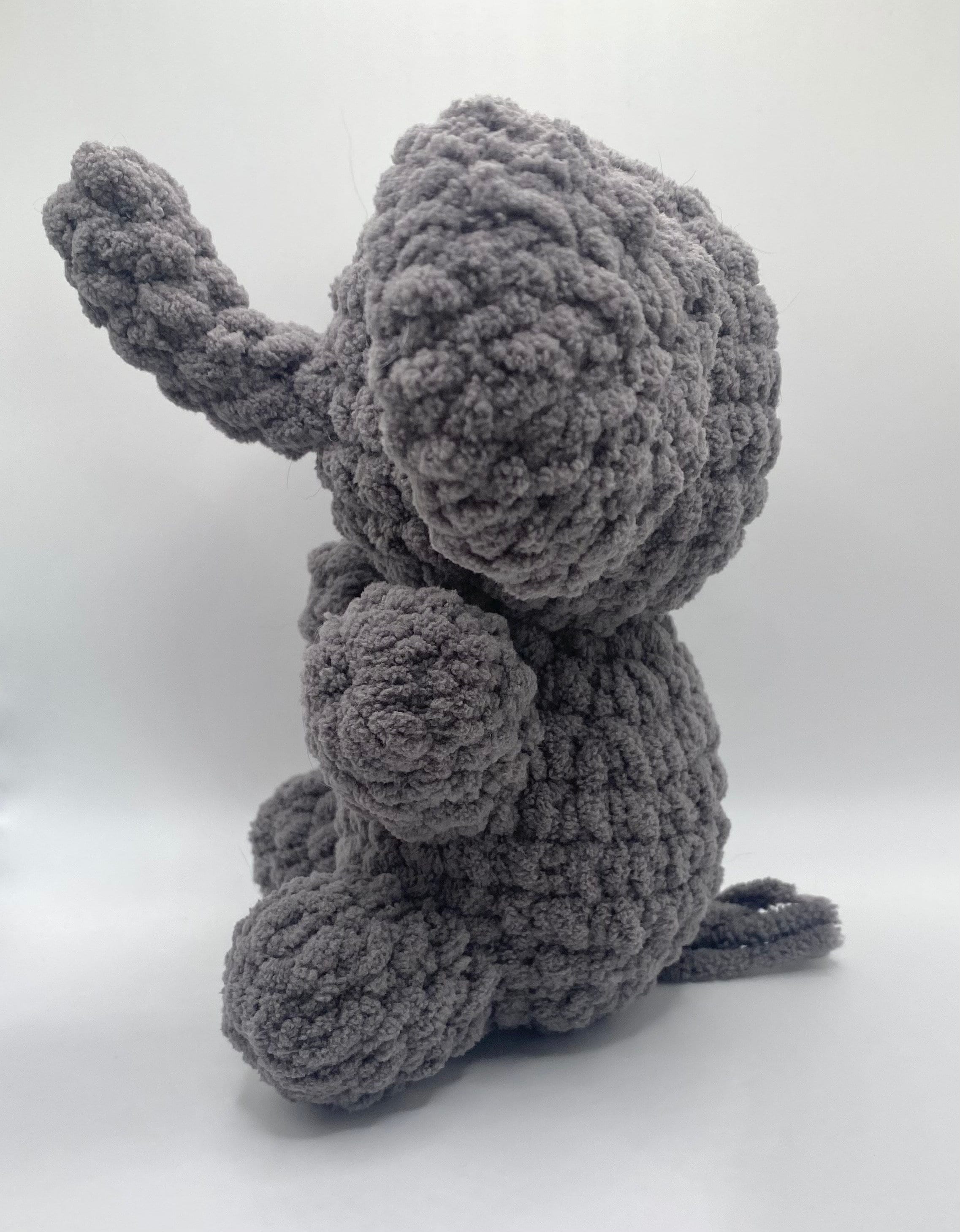 Chunky Elephant Crochet Pattern Digital Crochet Pattern - Etsy