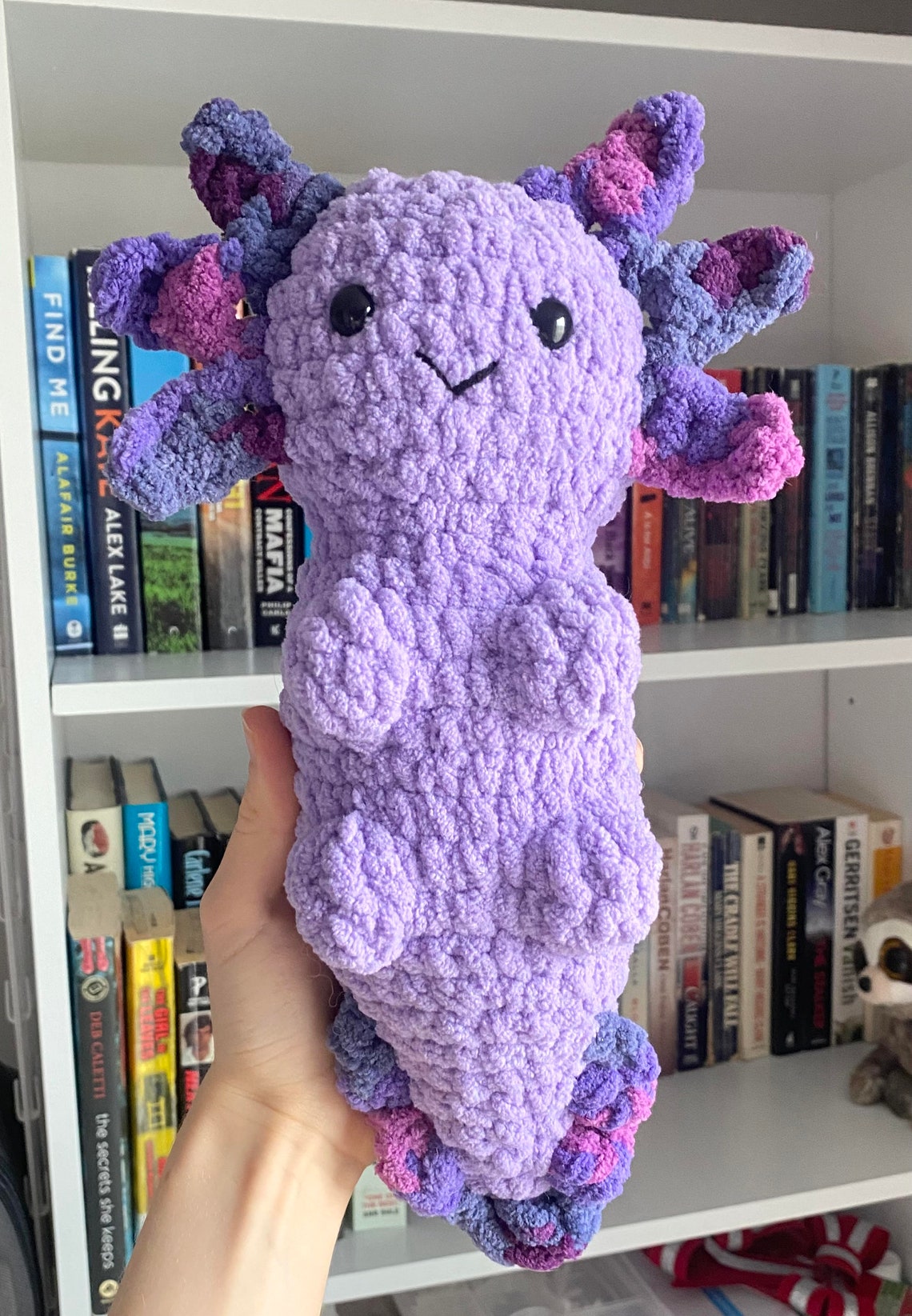 No Sew Axolotl Crochet Pattern, Easy Amigurumi Pattern, No Sew ...