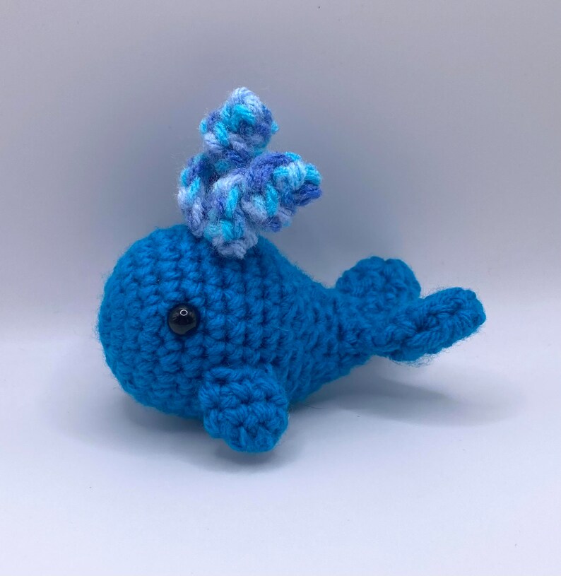 Willy the Whale Crochet Pattern, Easy Amigurumi Whale Pattern, Beginner ...