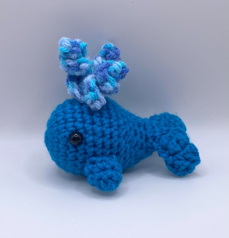 Willy the Whale Crochet Pattern, Easy Amigurumi Whale Pattern, Beginner ...