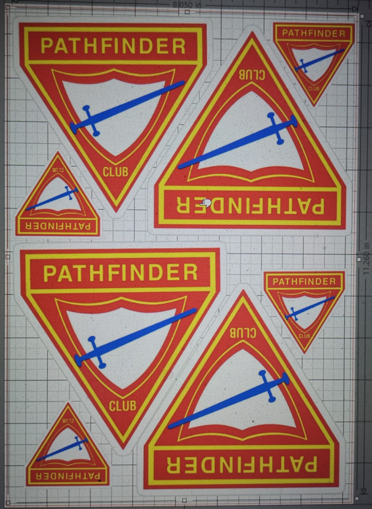Pathfinder Sticker Sheet - Etsy