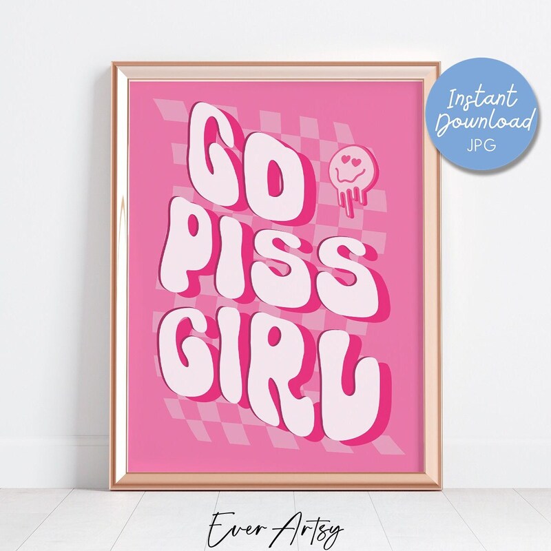 Girls Bathroom Decor - Etsy