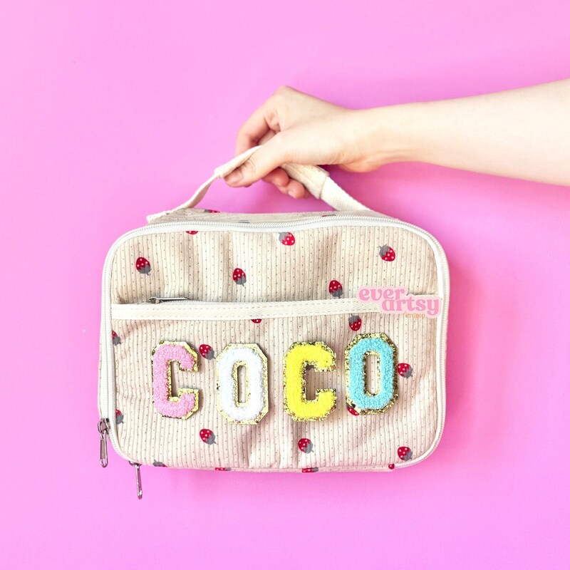 Preppy Lunch Box - Etsy